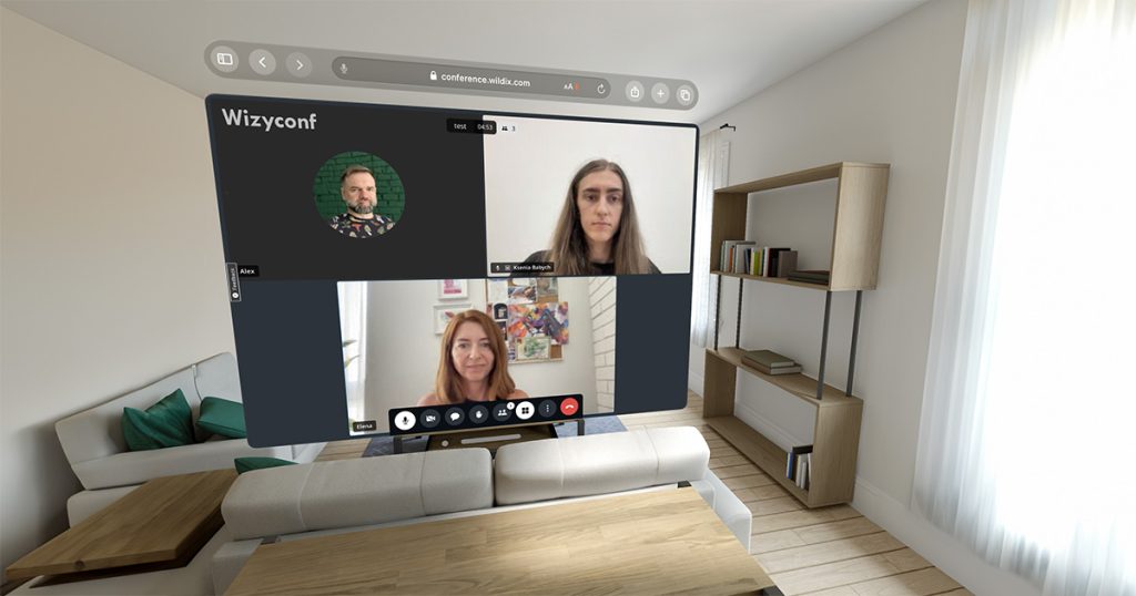 Wildix anuncia soporte para el nuevo Apple Vision Pro VR | Wildix
