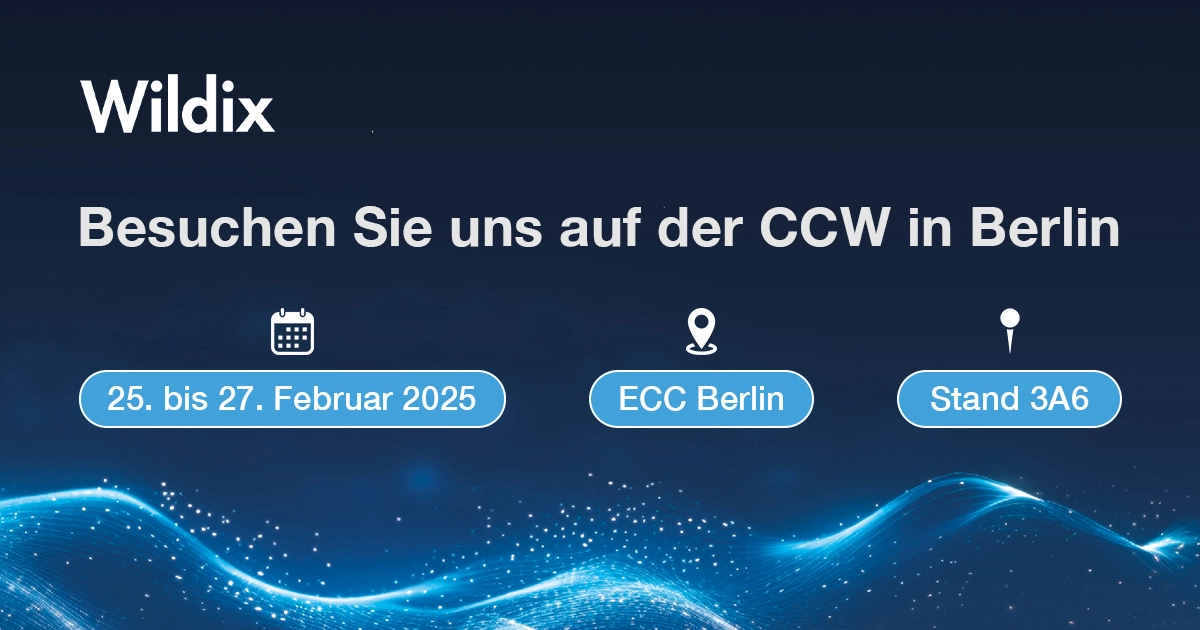 Wildix auf der CCW 2025: Innovative Lösungen für eine bessere Customer Experience | Wildix